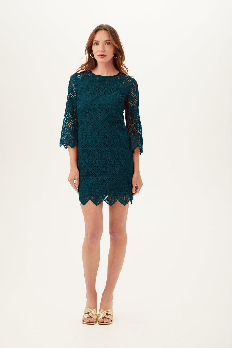 Pool Teal Dress – Carrie Dunham