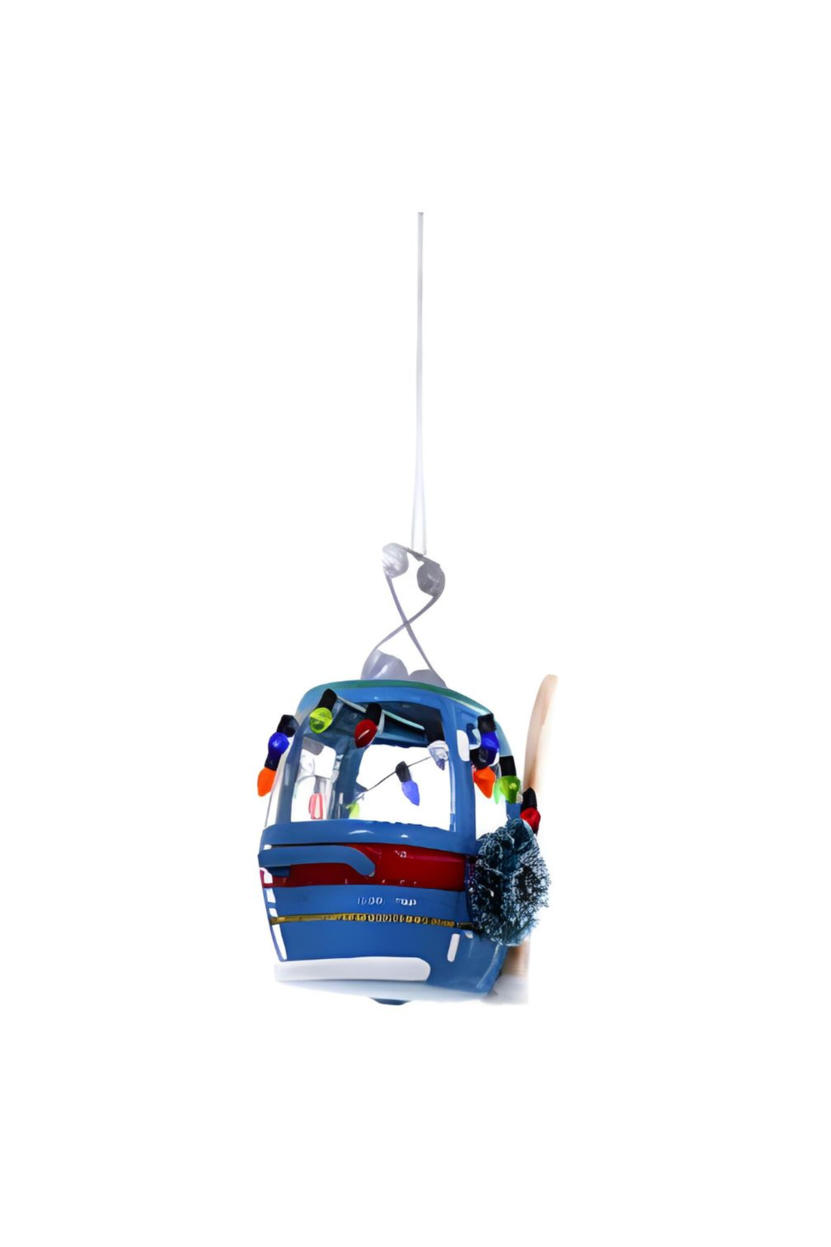 Blue Ski Slope Gondola Ornament – Carrie Dunham