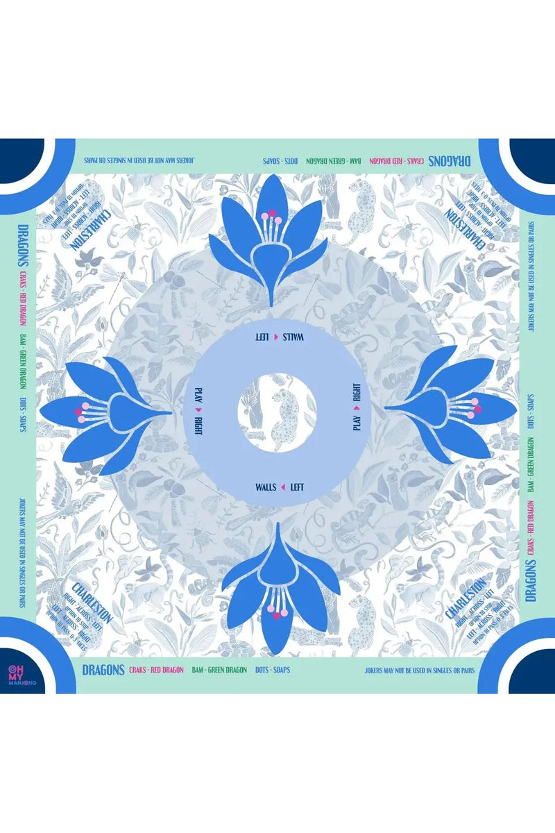 Blue Lola x Catherine Cartie Mahjong Mat – Carrie Dunham